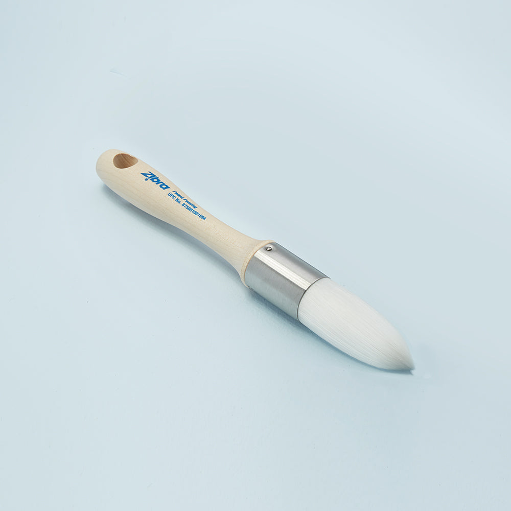 Pointed Round Paintbrush - Grooves & Detail | Zibra – wholesale-zibra